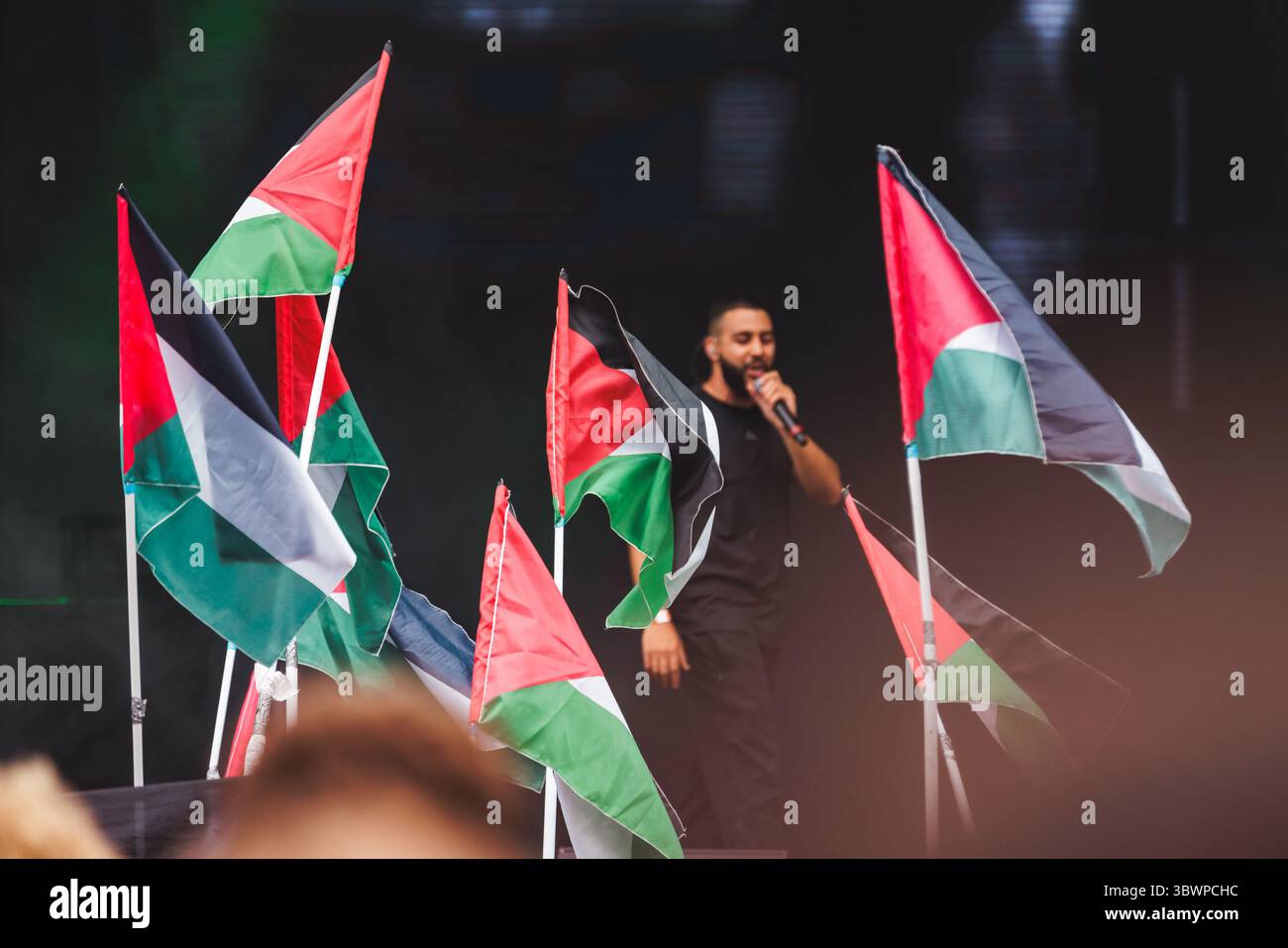 Roskilde, Denmark. 02nd, July 2025. The Palestinian hip-hop duo ...