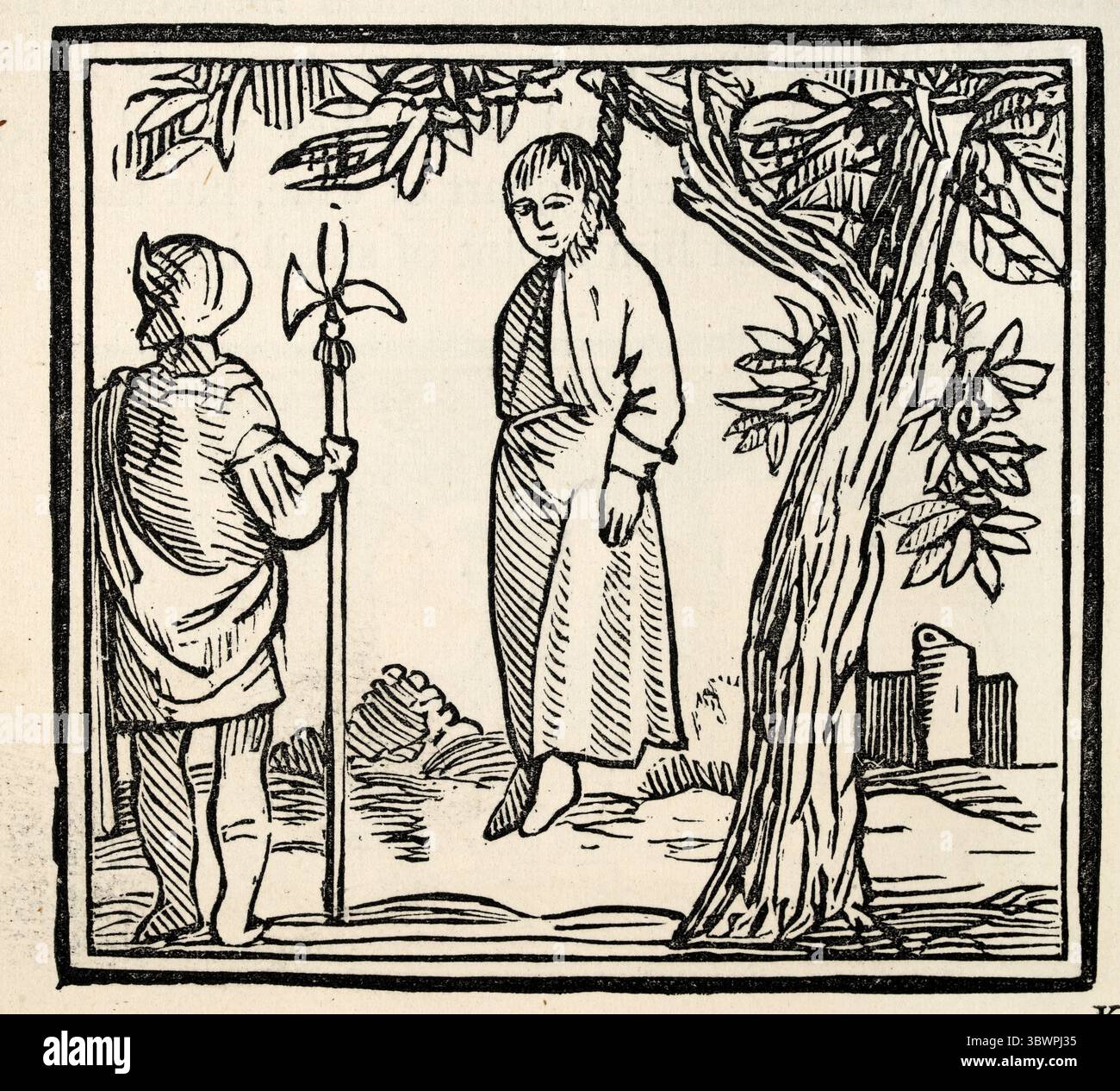 Execution hanging drawing etching hi-res stock photography and images ...