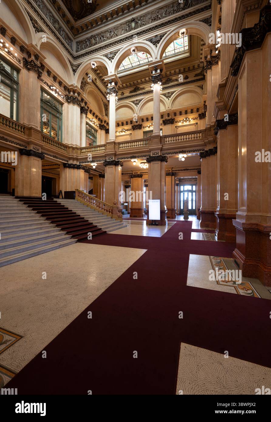 Buenos Aires, Argentina - April 3, 2025: Interior of Teatro colon ...