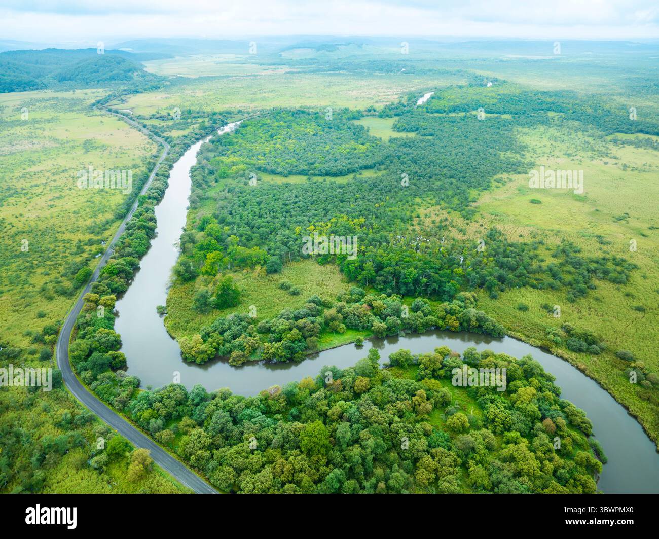Kushiro River, Hokkaido, Japan Stock Photo - Alamy