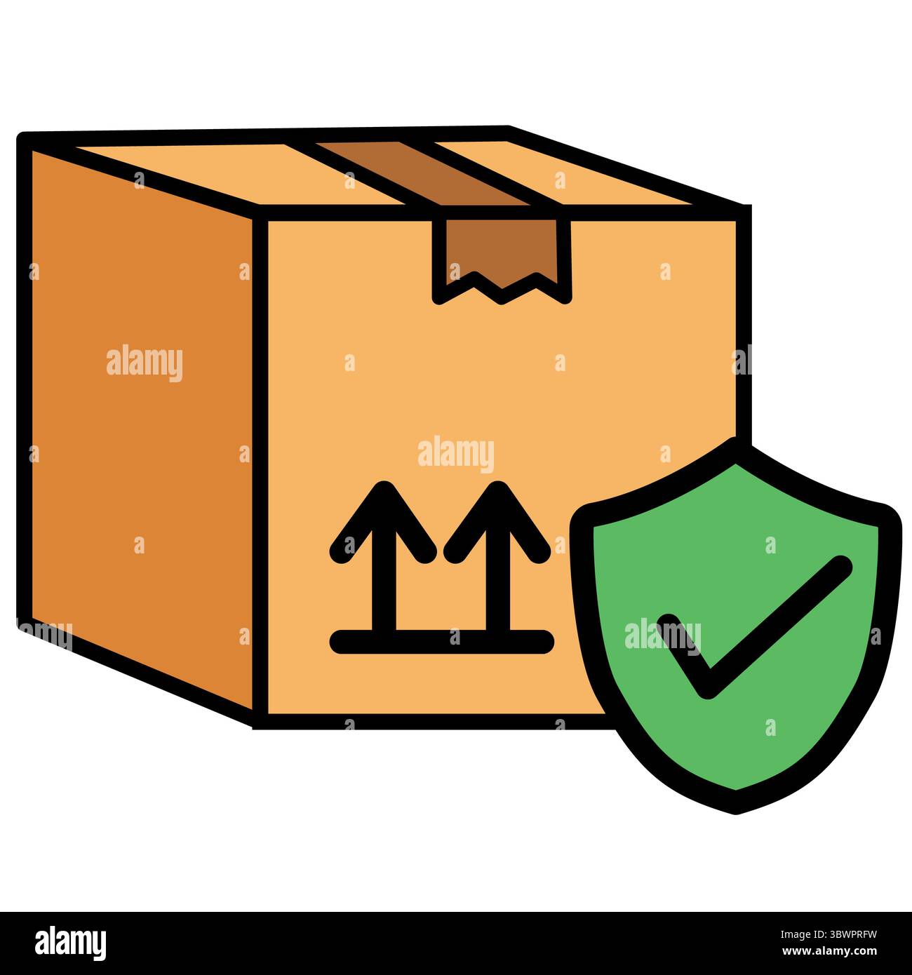 Container icon colored outline hi-res stock photography and images - Alamy