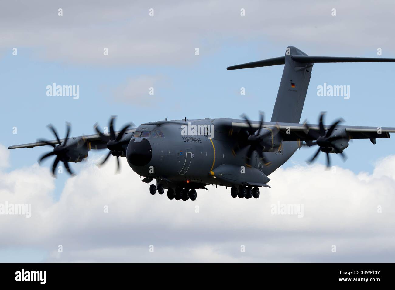 Fairford, United Kingdom. 16th July, 2025. Military aircraft from ...