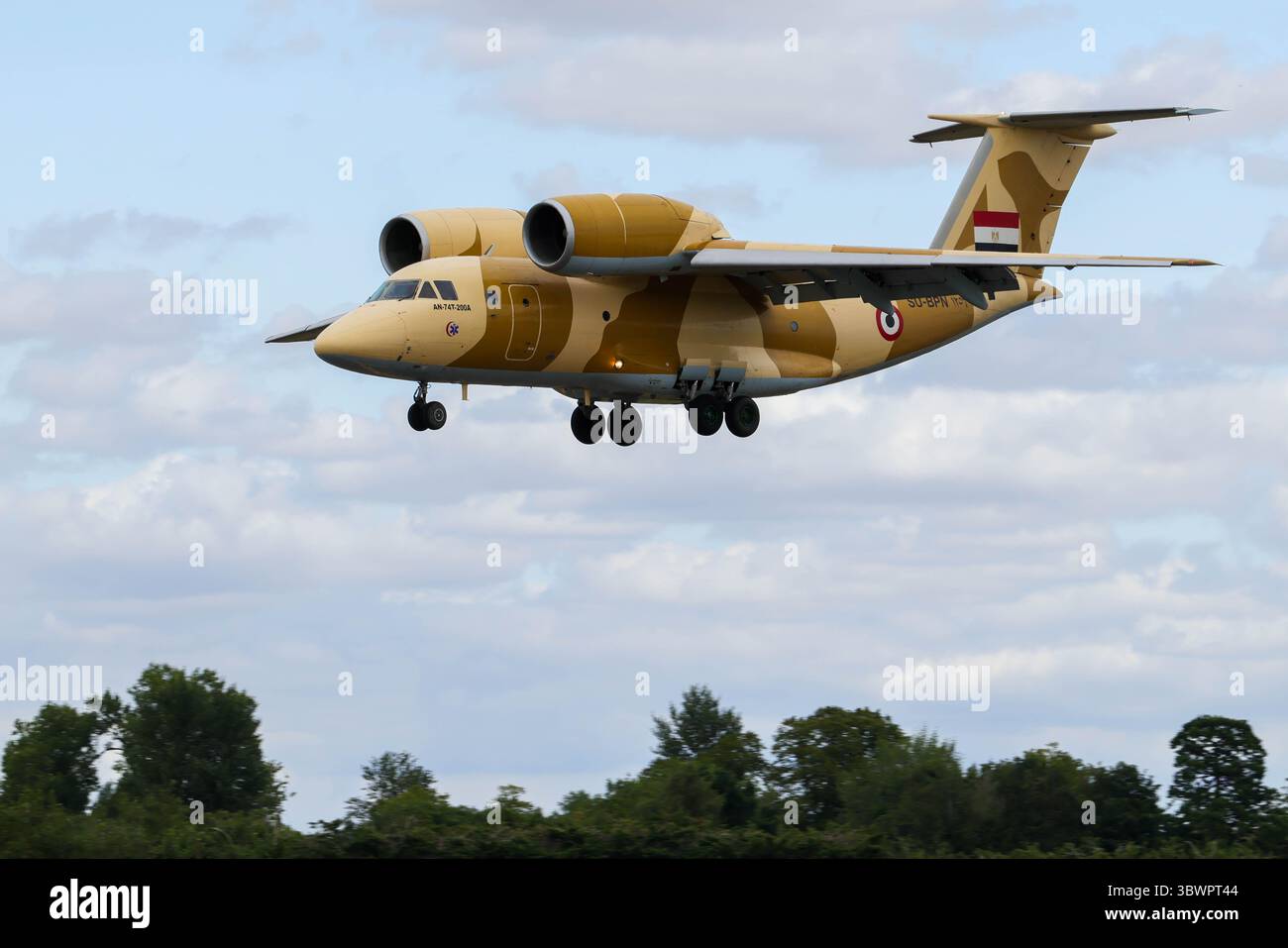 Fairford, United Kingdom. 16th July, 2025. Military aircraft from ...