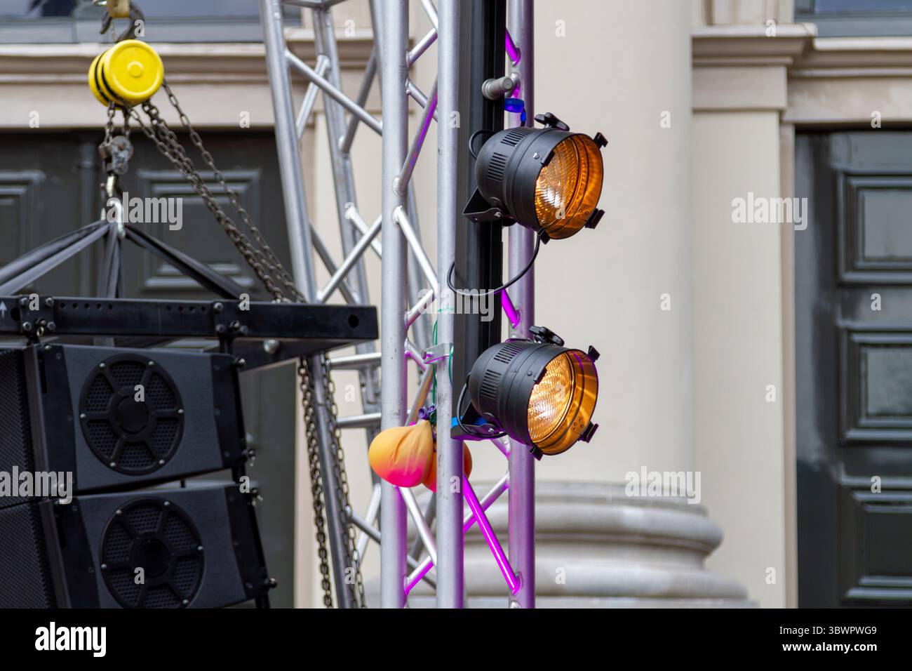 Powerful big led lights hi-res stock photography and images - Alamy