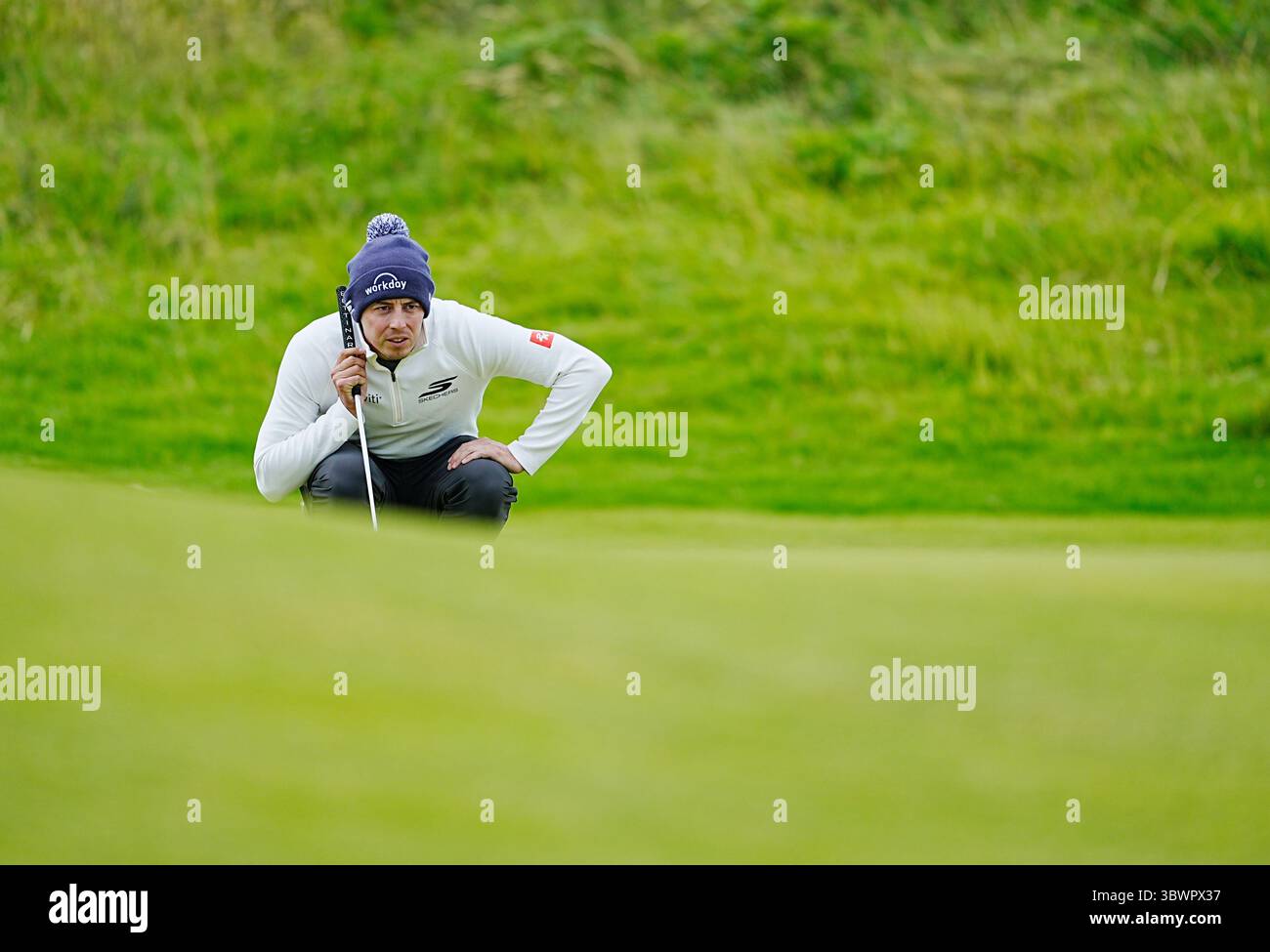England's Matt Fitzpatrick on the 2nd green during day one of The 153rd ...