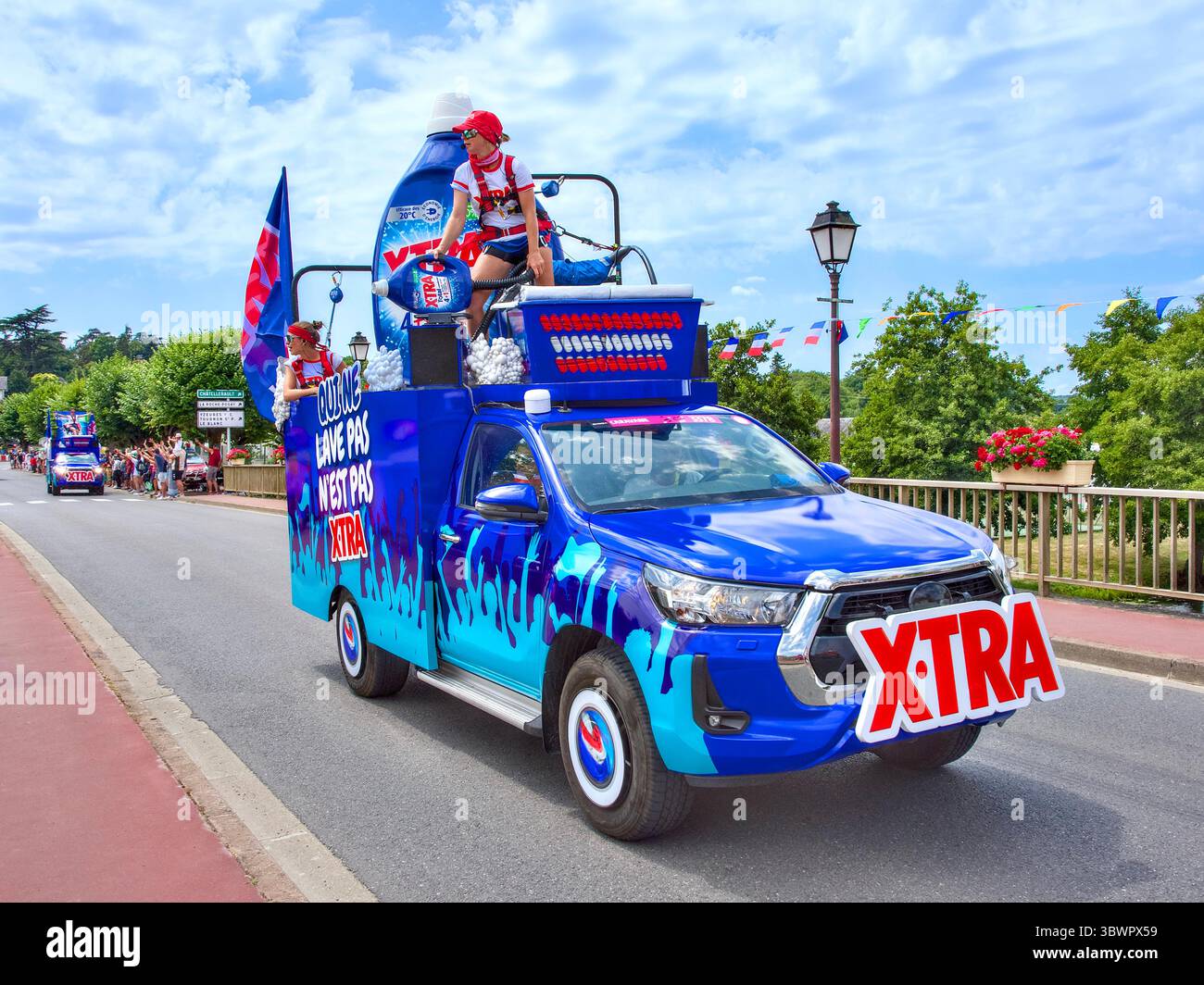 "Xtra" soaps and detergents advertising publicity vehicle - part of La ...