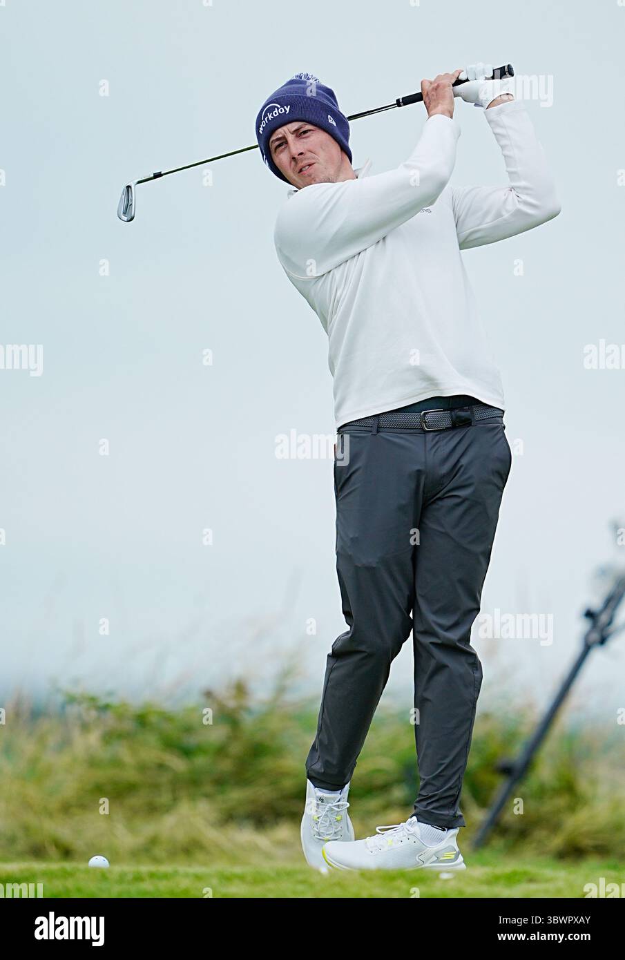 England's Matt Fitzpatrick tees off the 3rd during day one of The 153rd ...