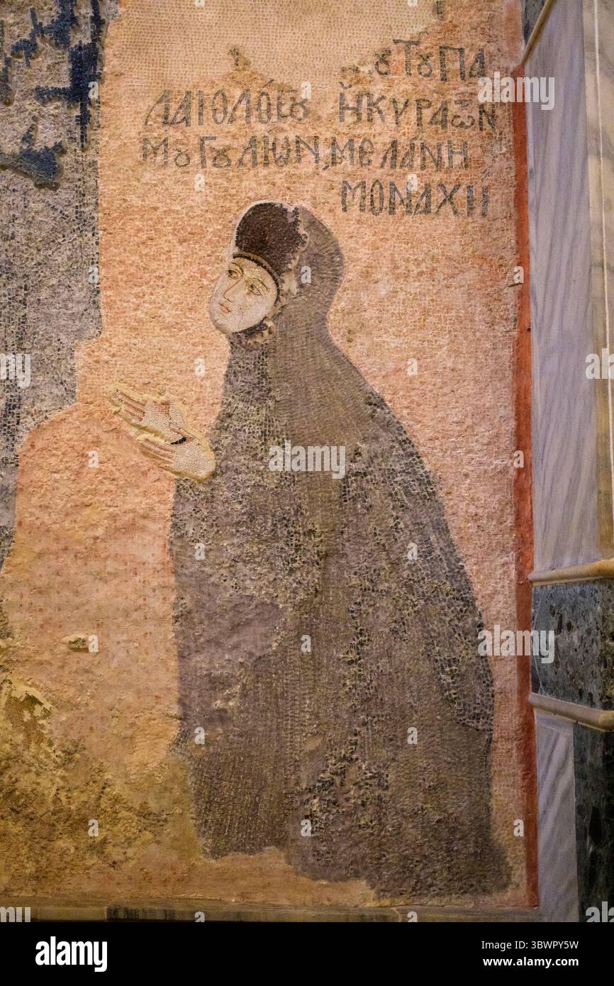 Turkey: Maria Palaiologina, also known as Mary of the Mongols mosaic ...