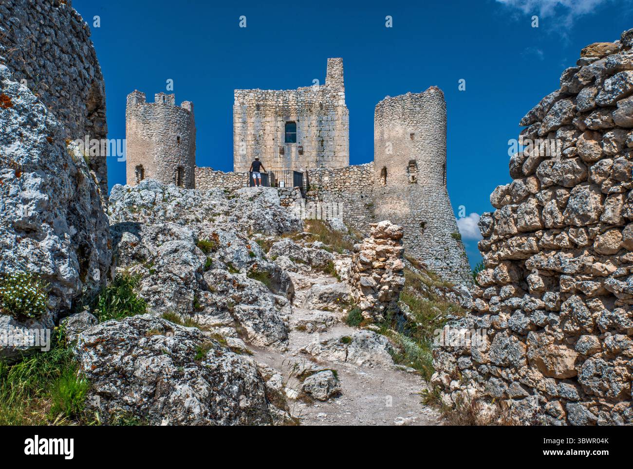 Rocca calascio castle on hi-res stock photography and images - Alamy