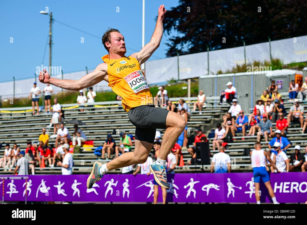 BERGEN, NORWAY - JULY 17: Roman Jocher of Germany competing in the Long ...