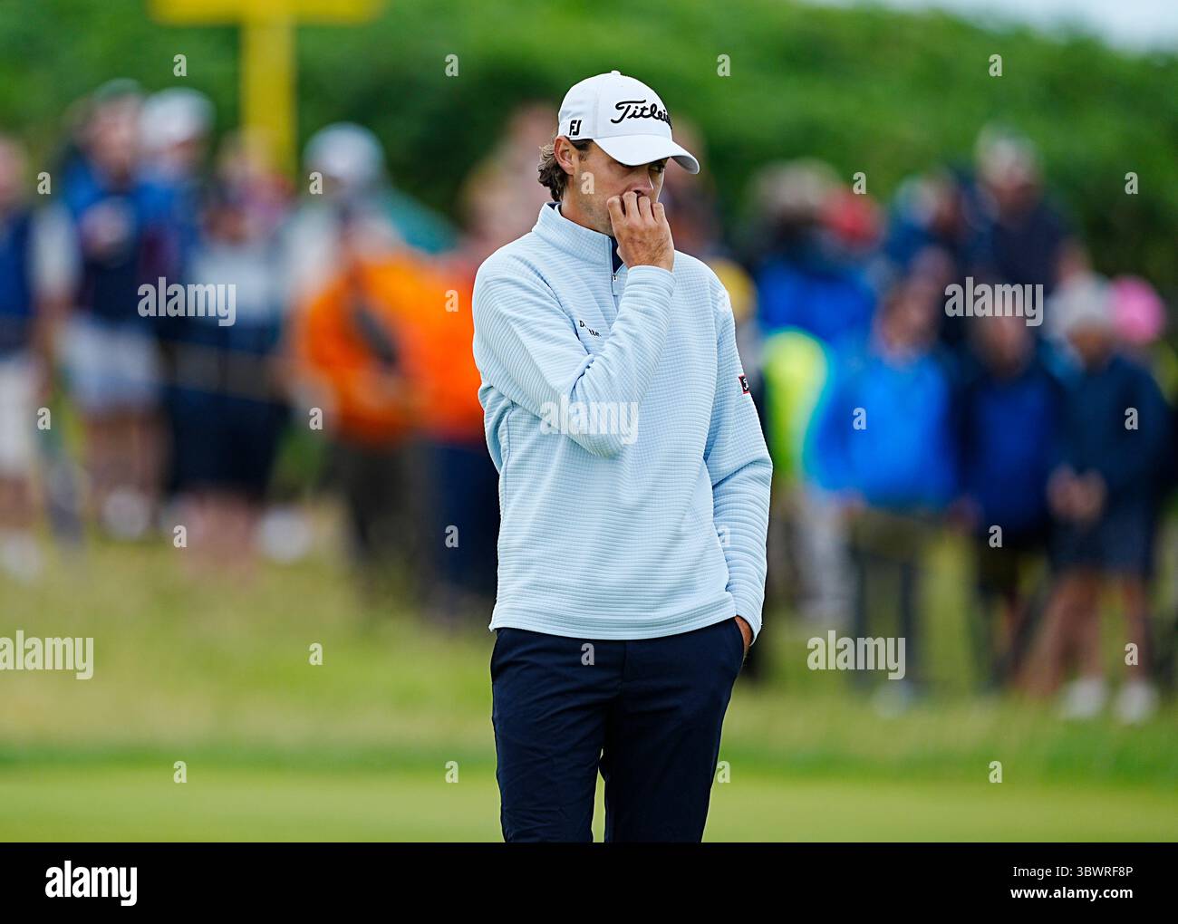 Denmark's Jacob Skov Olesen on day one of The 153rd Open Championship ...