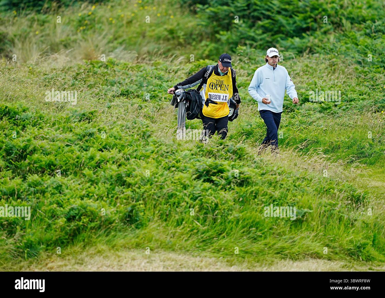 Denmark's Jacob Skov Olesen on day one of The 153rd Open Championship ...