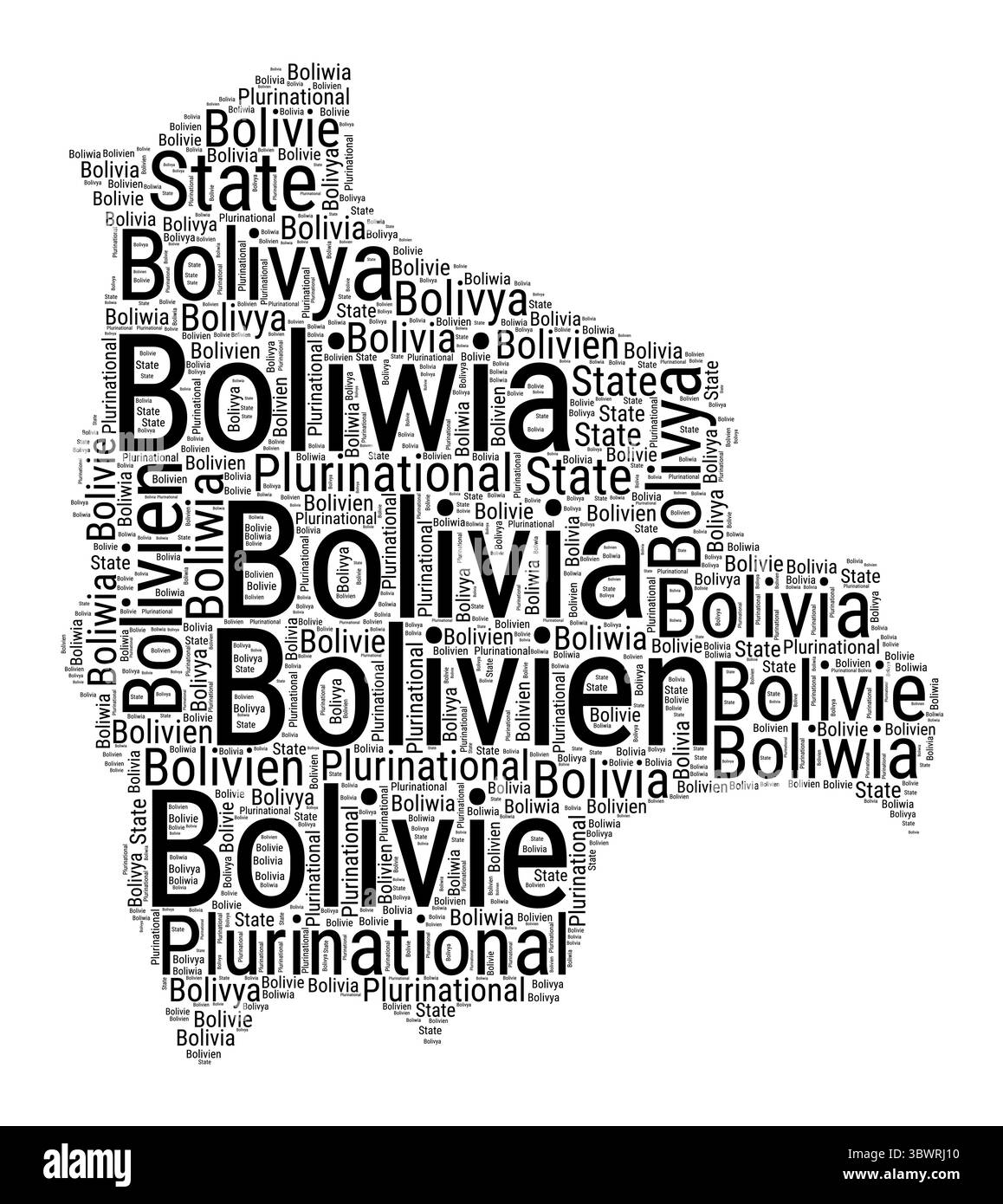 Bolivian salt flats Cut Out Stock Images & Pictures - Alamy