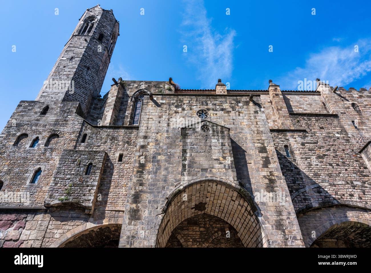 Palau Reial Major, with Torre Mirador del Rei Marti (King Martin's ...