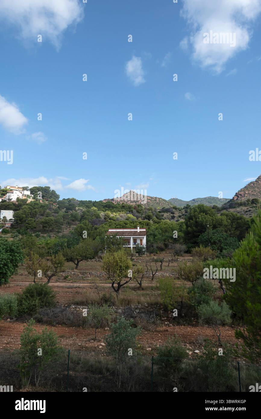 Benicassim mountain landscape view hi-res stock photography and images ...