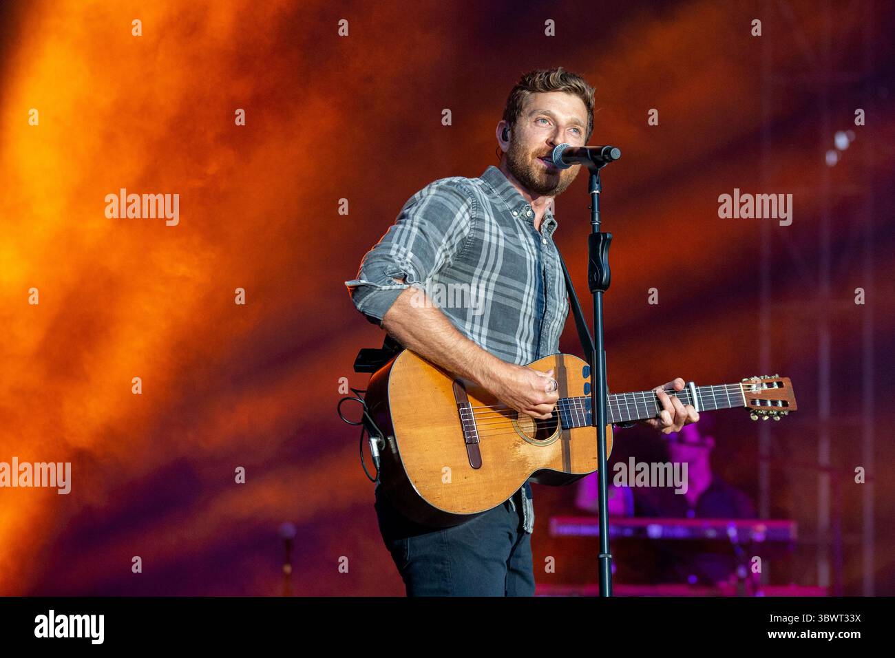July 8, 2021, Chicago, Illinois, U.S: Musician BRETT ELDREDGE during ...