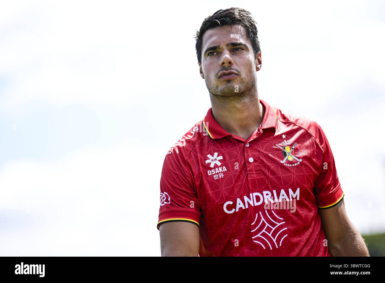Belgium's Alexander Hendrickx pictured before a press briefing with the ...