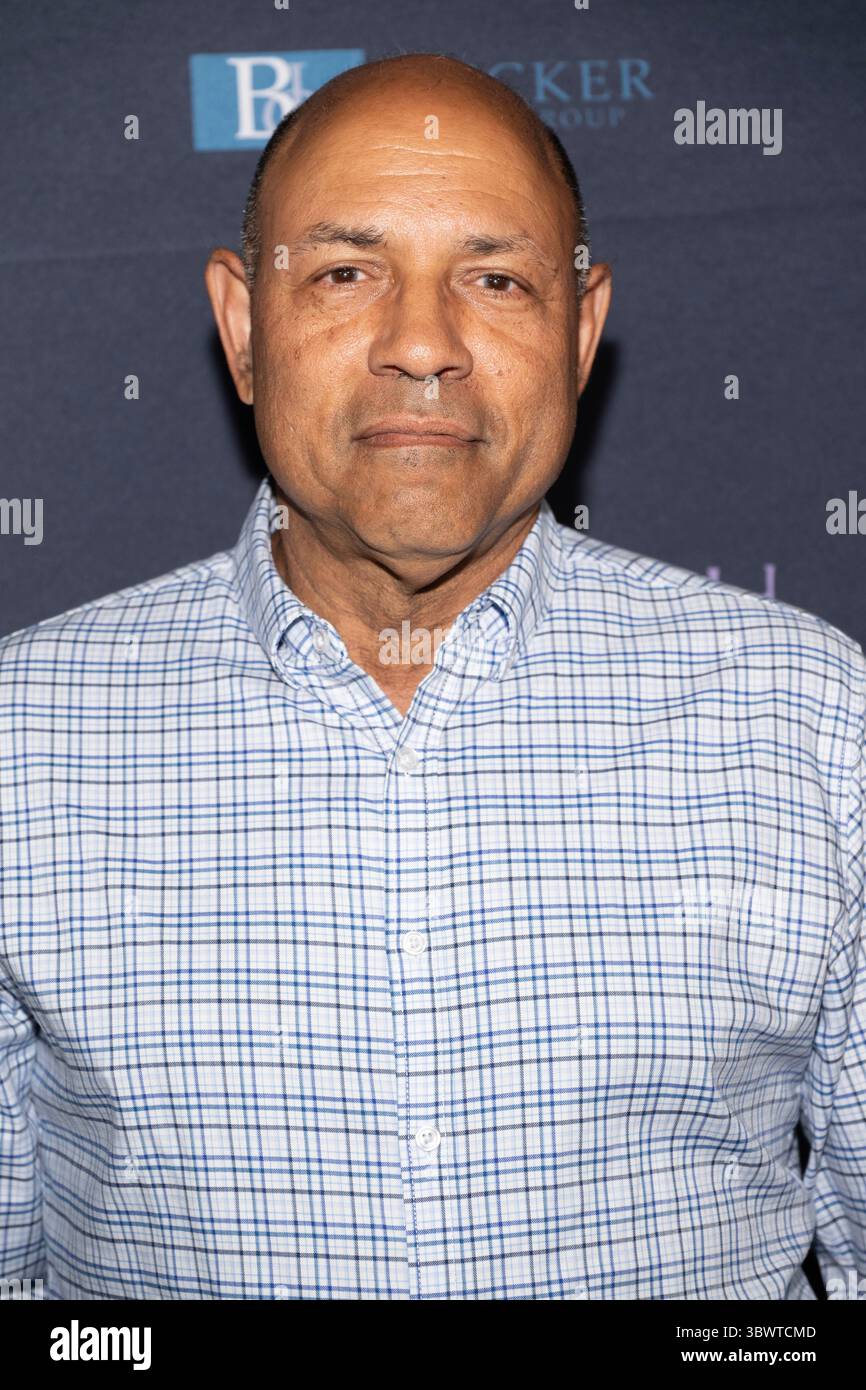 Fire victim Byron Meo attends Pre-ESPY Charity Celebration benefiting ...