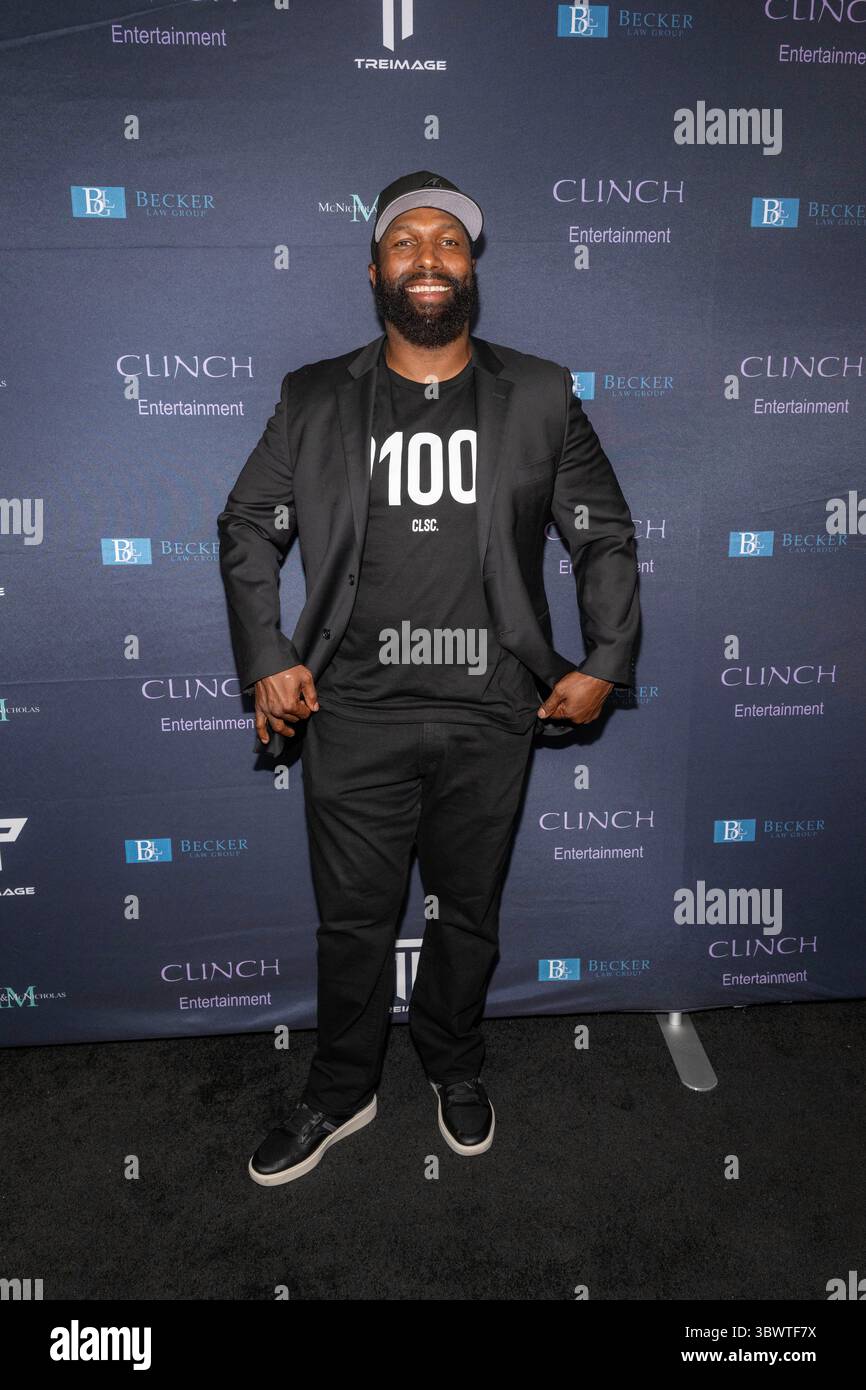 Mayor of Altadena Zaire Calvin attends Pre-ESPY Charity Celebration ...