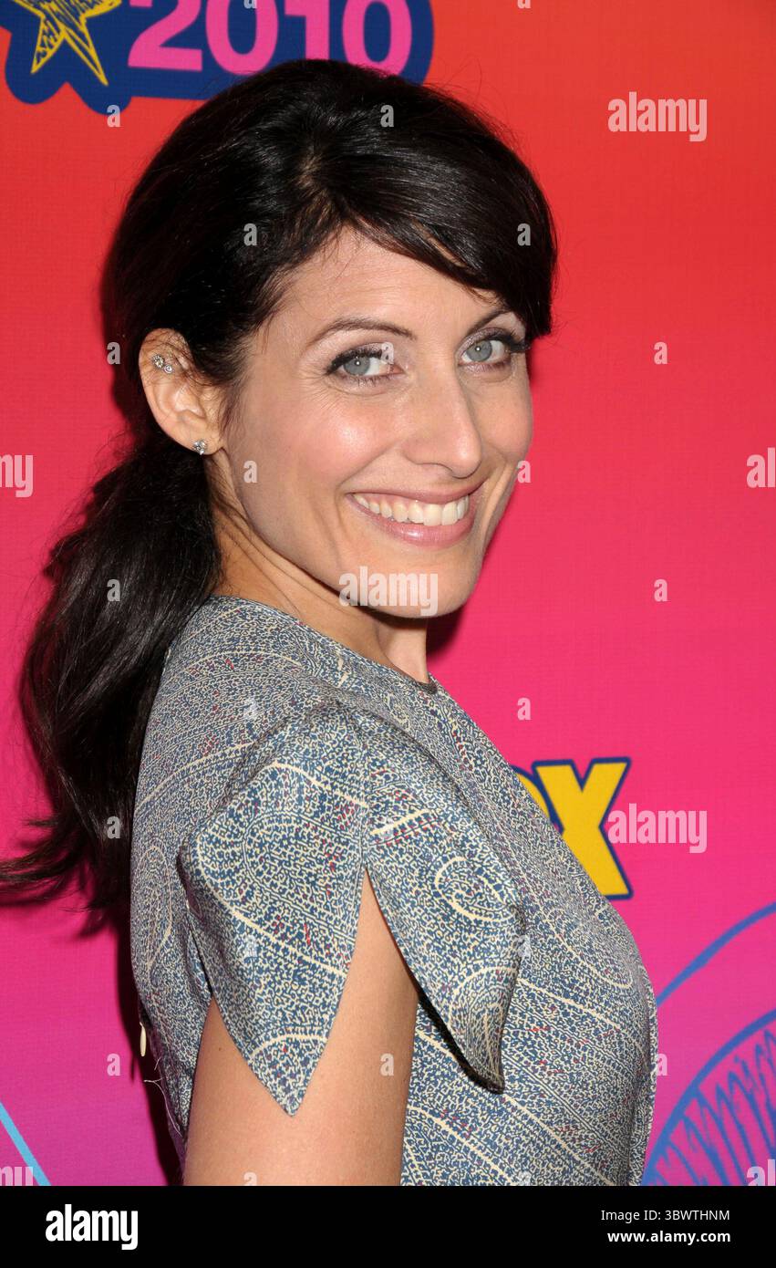 Lisa Edelstein at the FOX All Star Party held on Santa Monica Pier in ...
