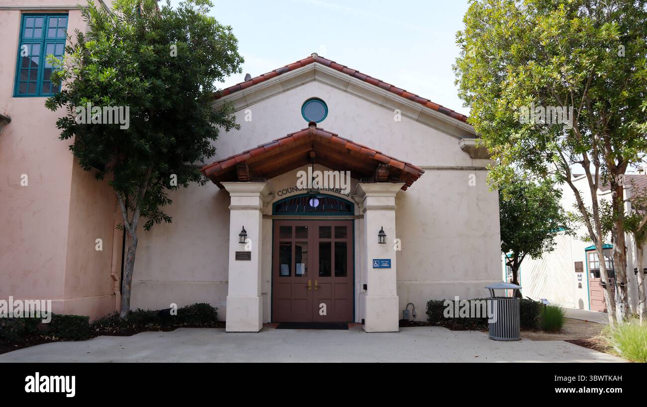 Covina, California: Covina Council Chambers, Seat of Local Government ...