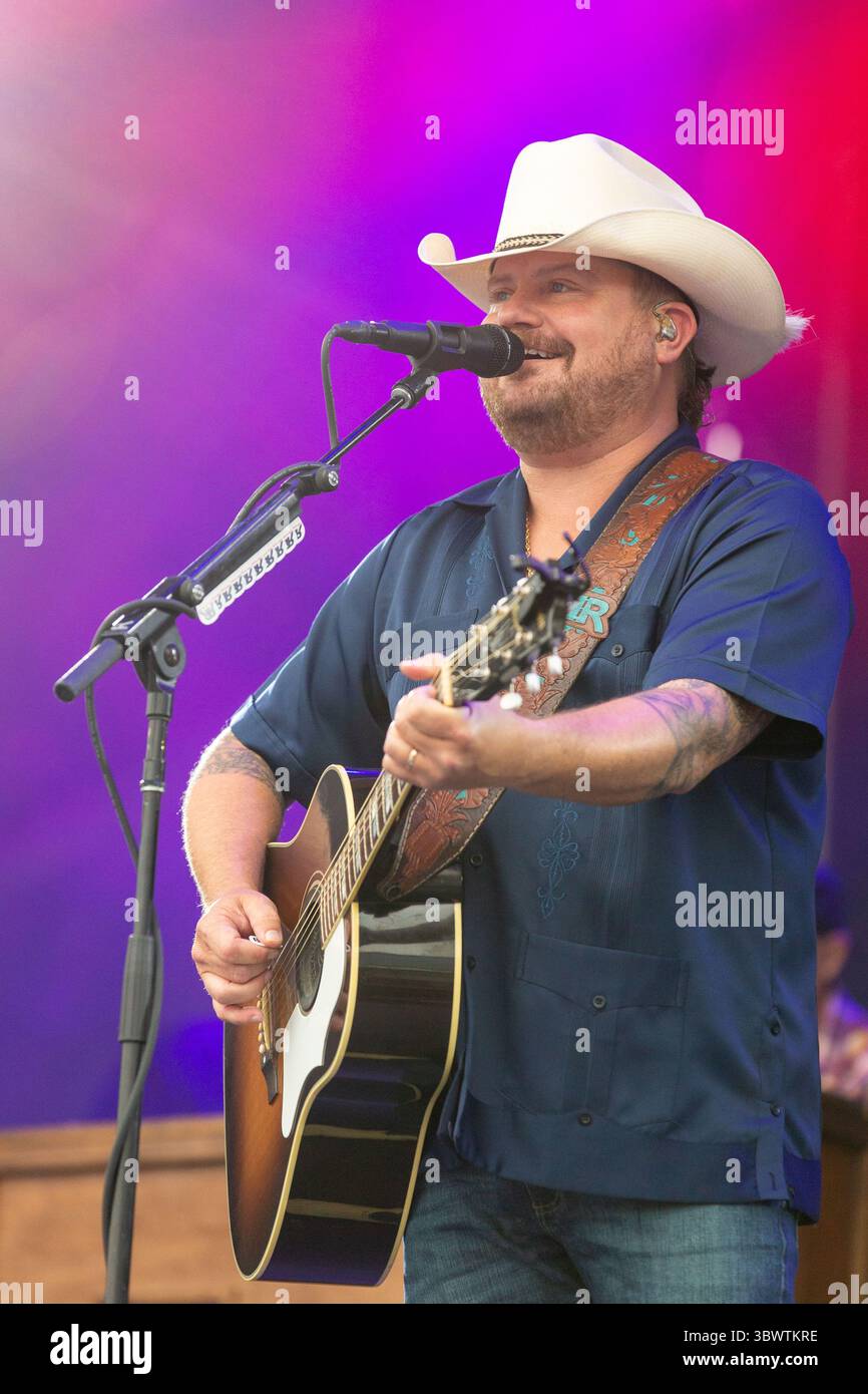 July 11, 2021, Chicago, Illinois, U.S: RANDY ROGERS of the Randy Rogers ...