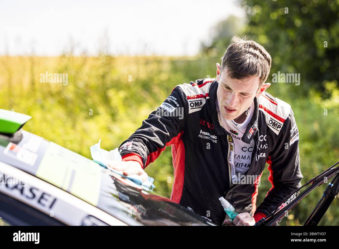 EVANS Elfyn, Toyota GR Yaris Rally1, portrait during the 2025 Rally ...
