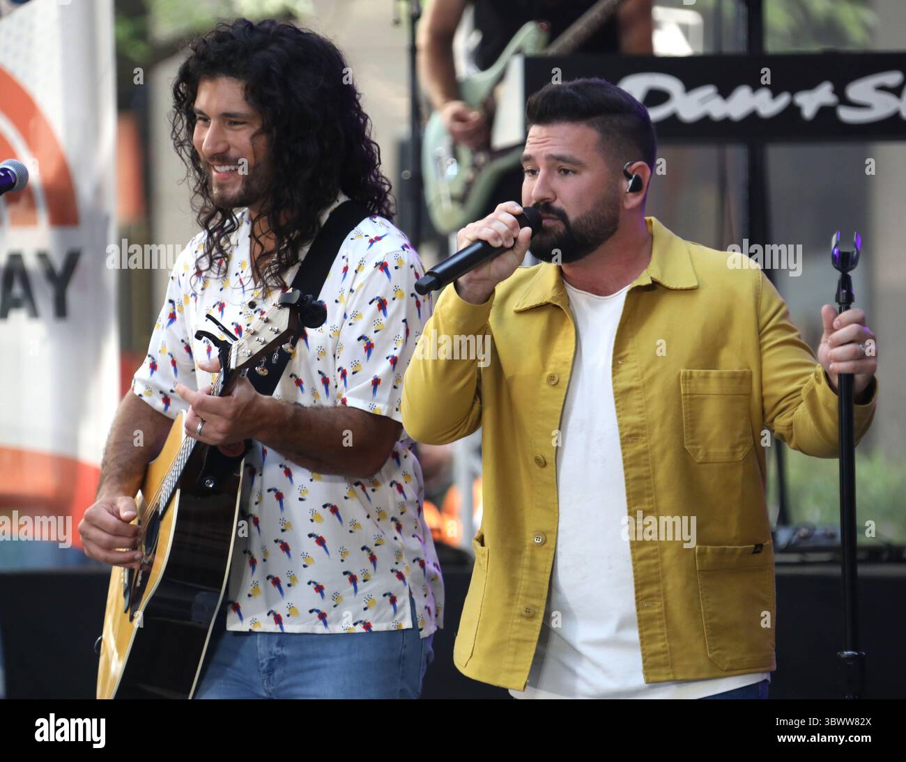 July 16, 2021, New York, New York, USA: Guitarist DAN SMYERS and ...