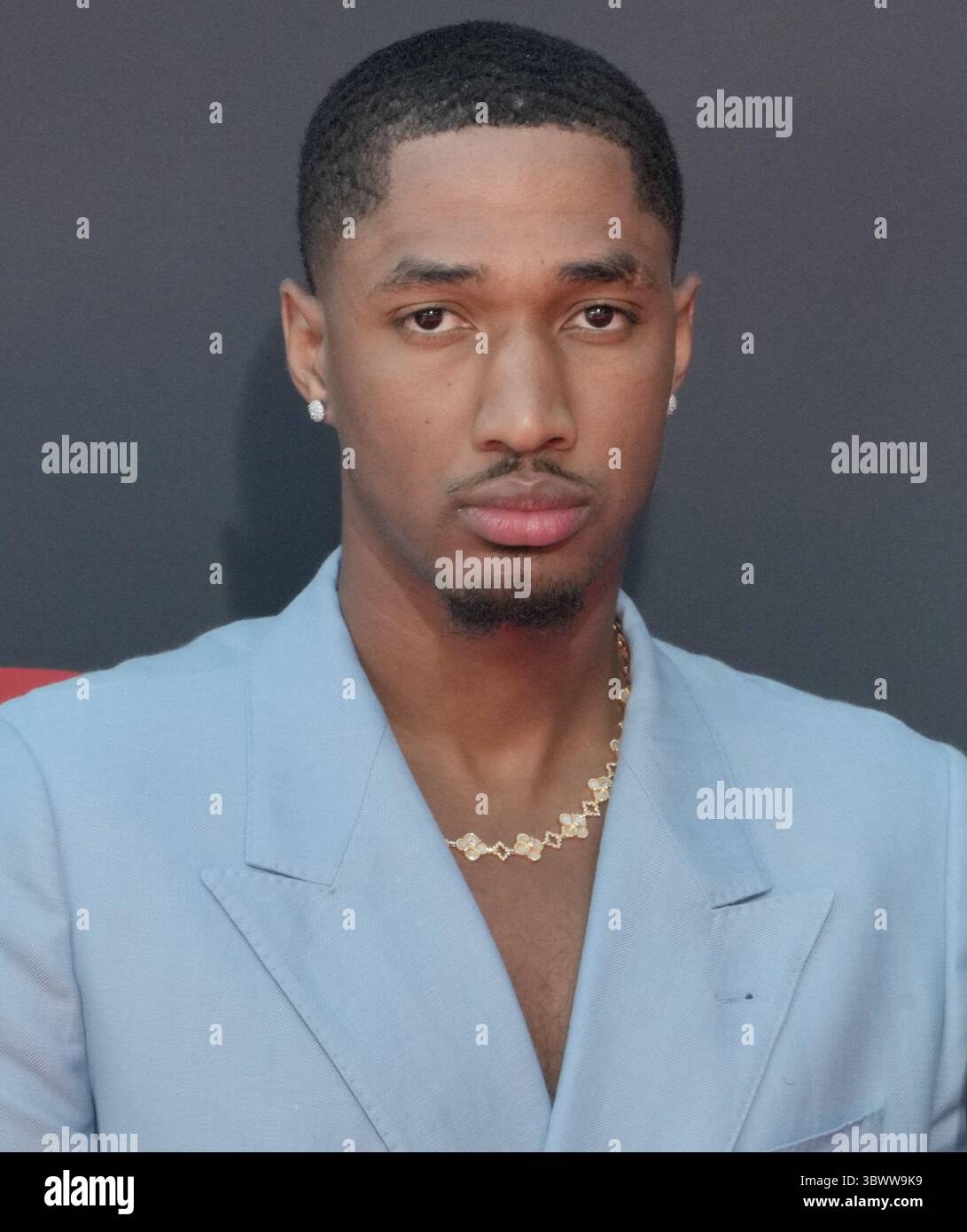 Aaron Wiggins arrives at The 2025 ESPYS held at the Dolby Theatre in ...