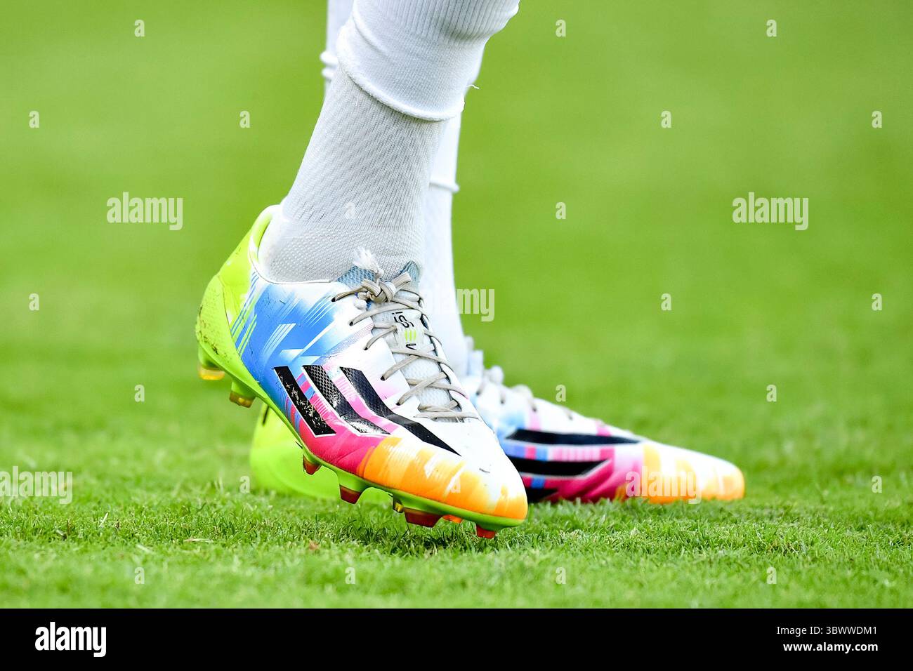 July 17, 2021: Jul 13, 2021; Houston, Texas, USA; Detail of a cleat ...