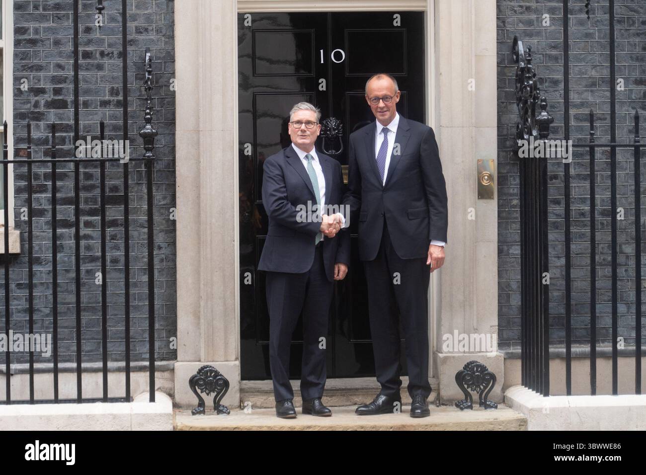 London, UK. 17 Jul 2025. Pictured: German Chancellor Friedrich Merz ...