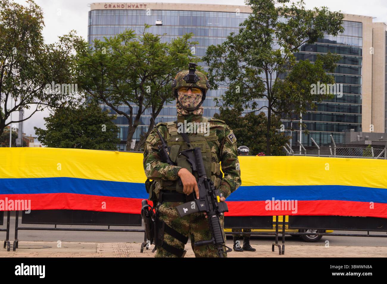 July 19, 2021, Bogota, Cundinamarca, Colombia: A colombia's army ...