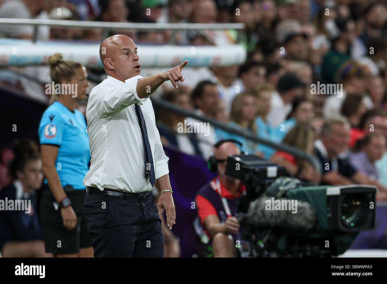 Headcoach Andrea Soncin (Italy) during the UEFA Womens EURO 2025 ...