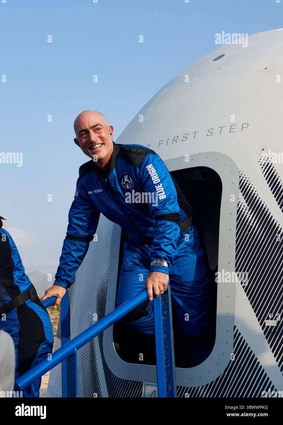 July 20, 2021, Van Horn, Texas, USA: Billionaire businessman JEFF BEZOS ...