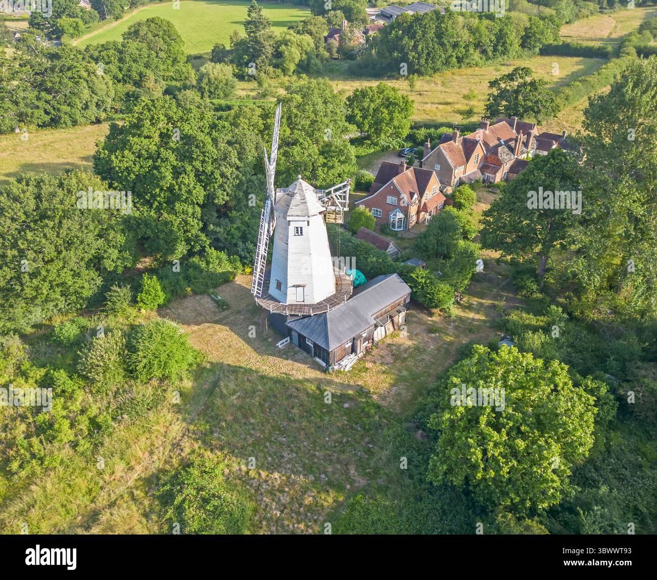 an aerial view of shipley mill or kings mill built in 1879 in west ...