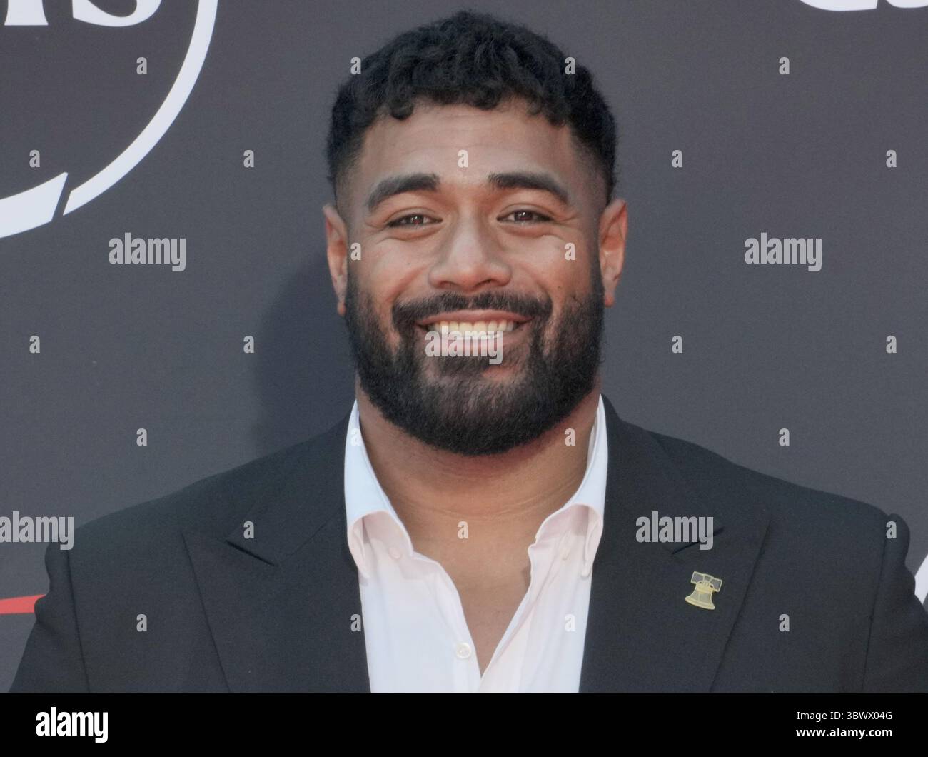 Los Angeles, USA. 16th July, 2025. Jordan Mailata arrives at The 2025 ...
