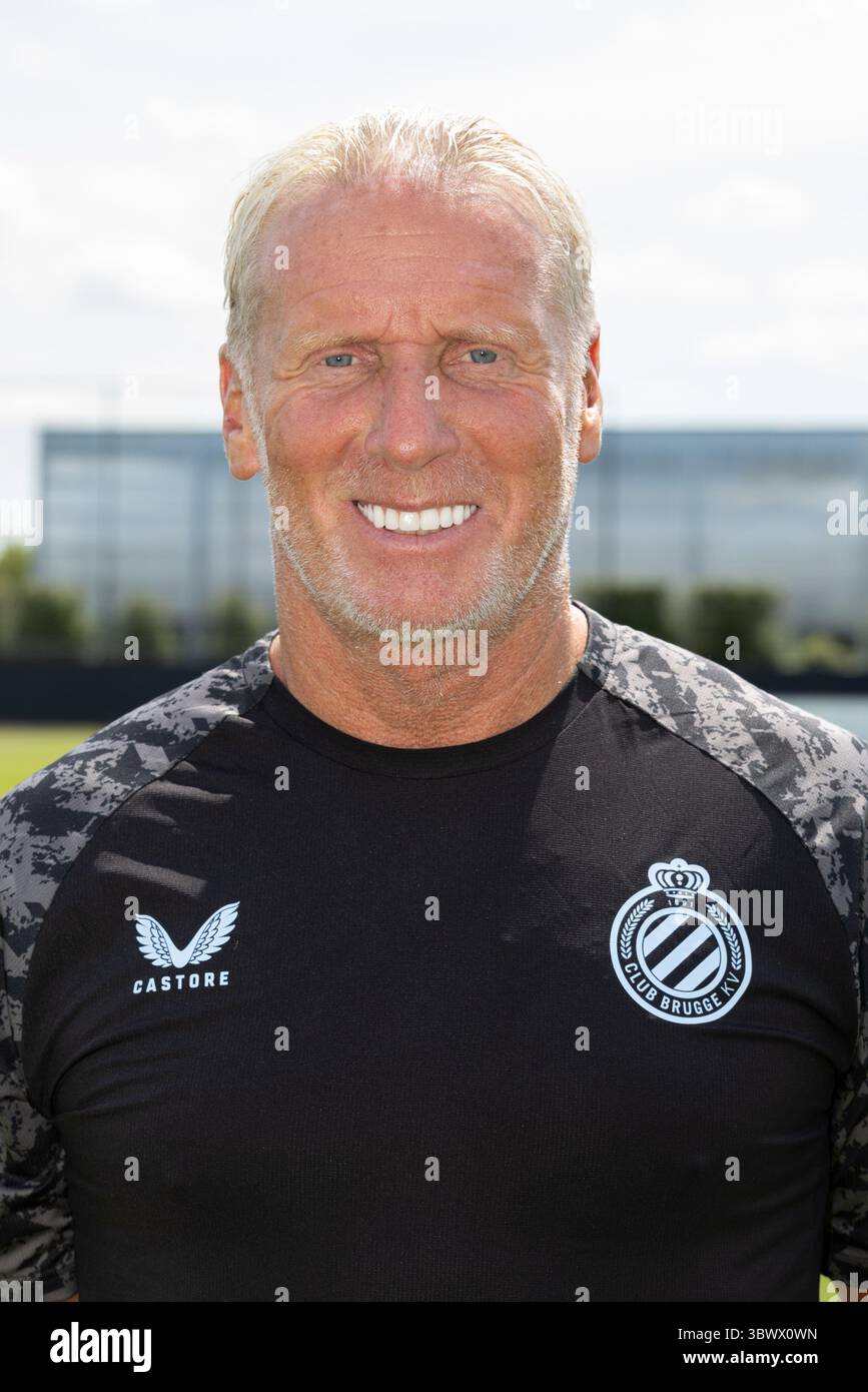 Club's material man Pascal Plovie poses for a portrait picture at the ...