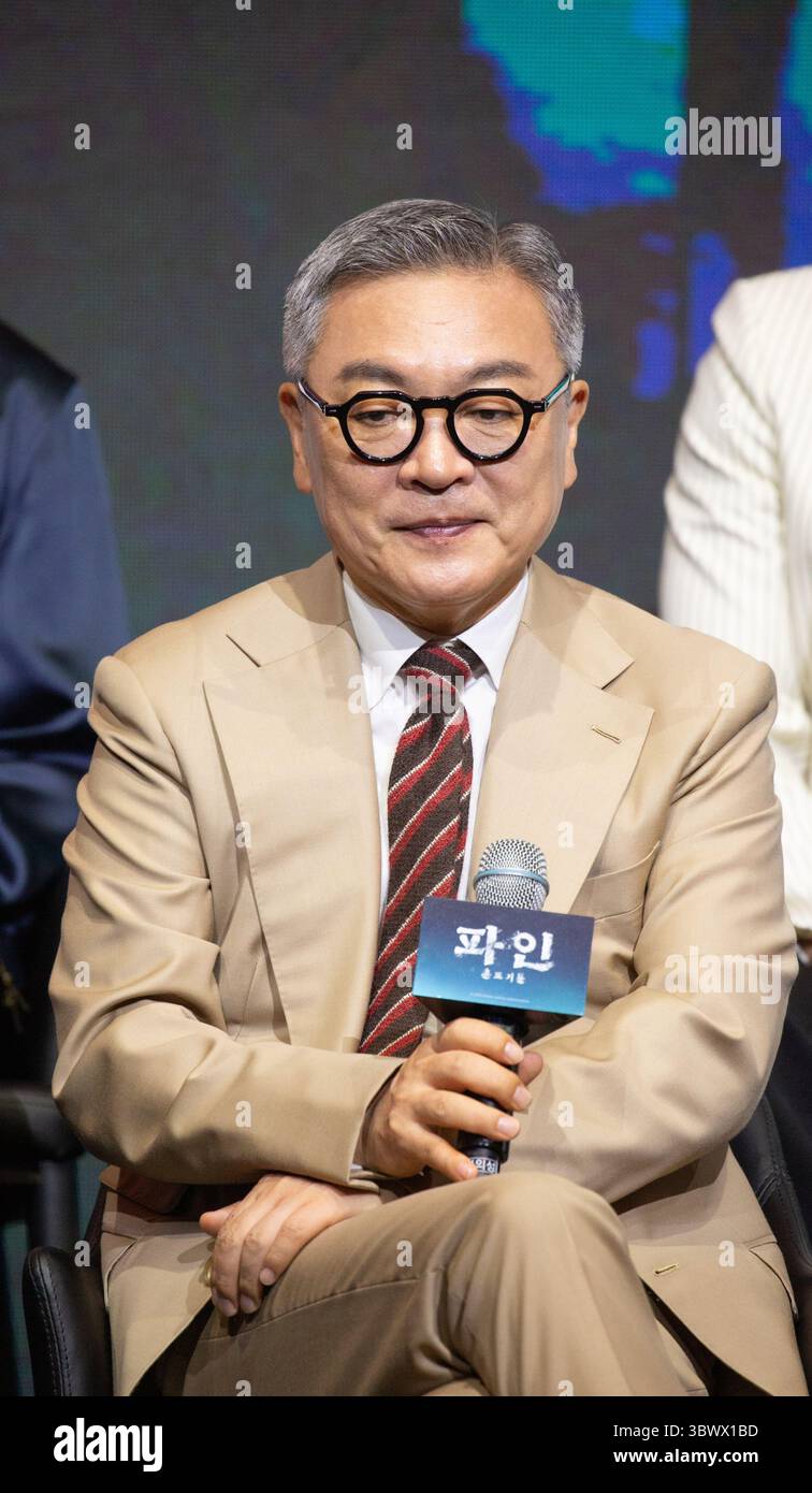 Kim Eui-Sung, July 8, 2025 : Cast member Kim Eui-Sung at a press ...