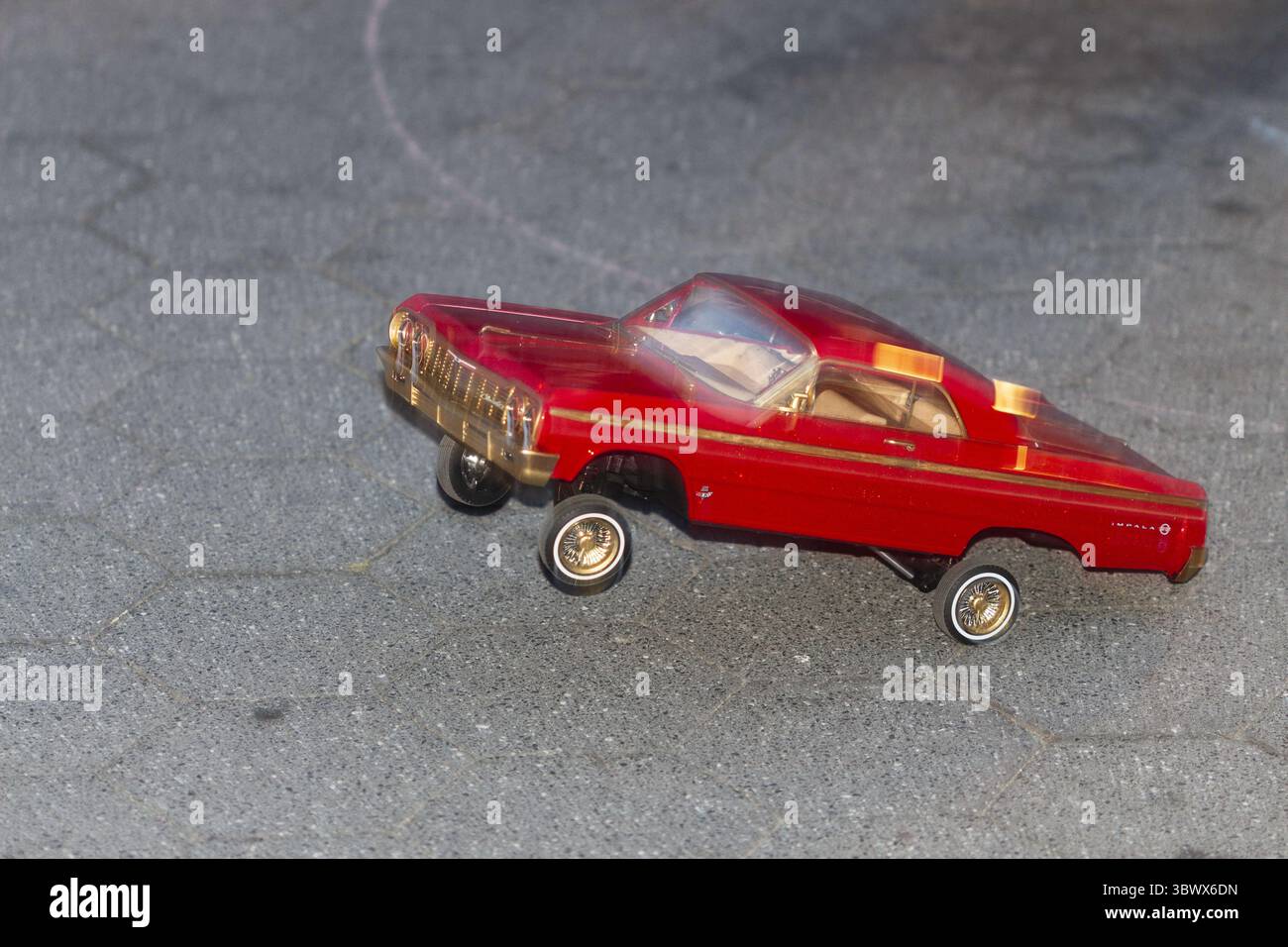 July 20, 2021, New York, NEW YORK, USA: Chevrolet Impala lowrider ...