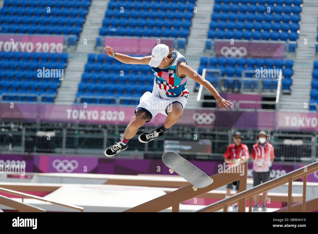 July 25, 2021, Tokyo, Japan: Jagger Eaton (USA) competes in mens street ...