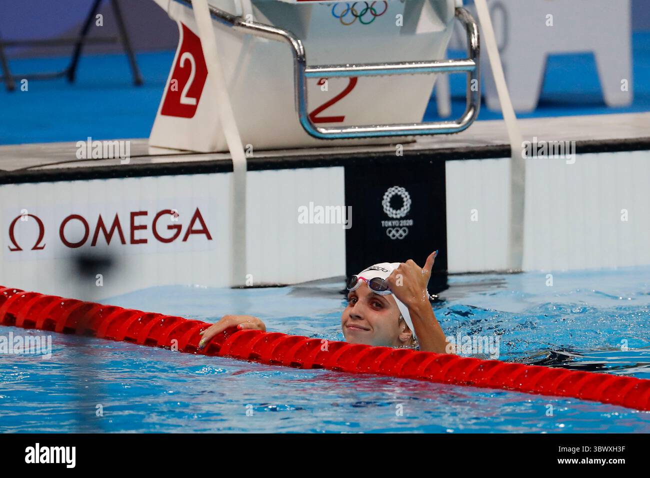 July 25, 2021, Tokyo, Japan: Regan Smith (USA) in the women's 100m ...