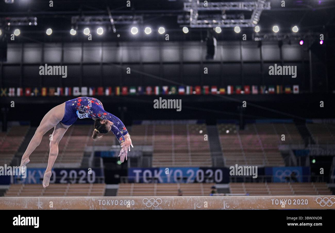 July 25, 2021: Sunisa Lee of United States of America during women's ...