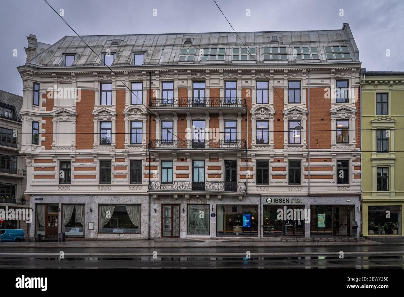 The Ibsen museum occupies the last home of playwright Henryk Ibsen in ...