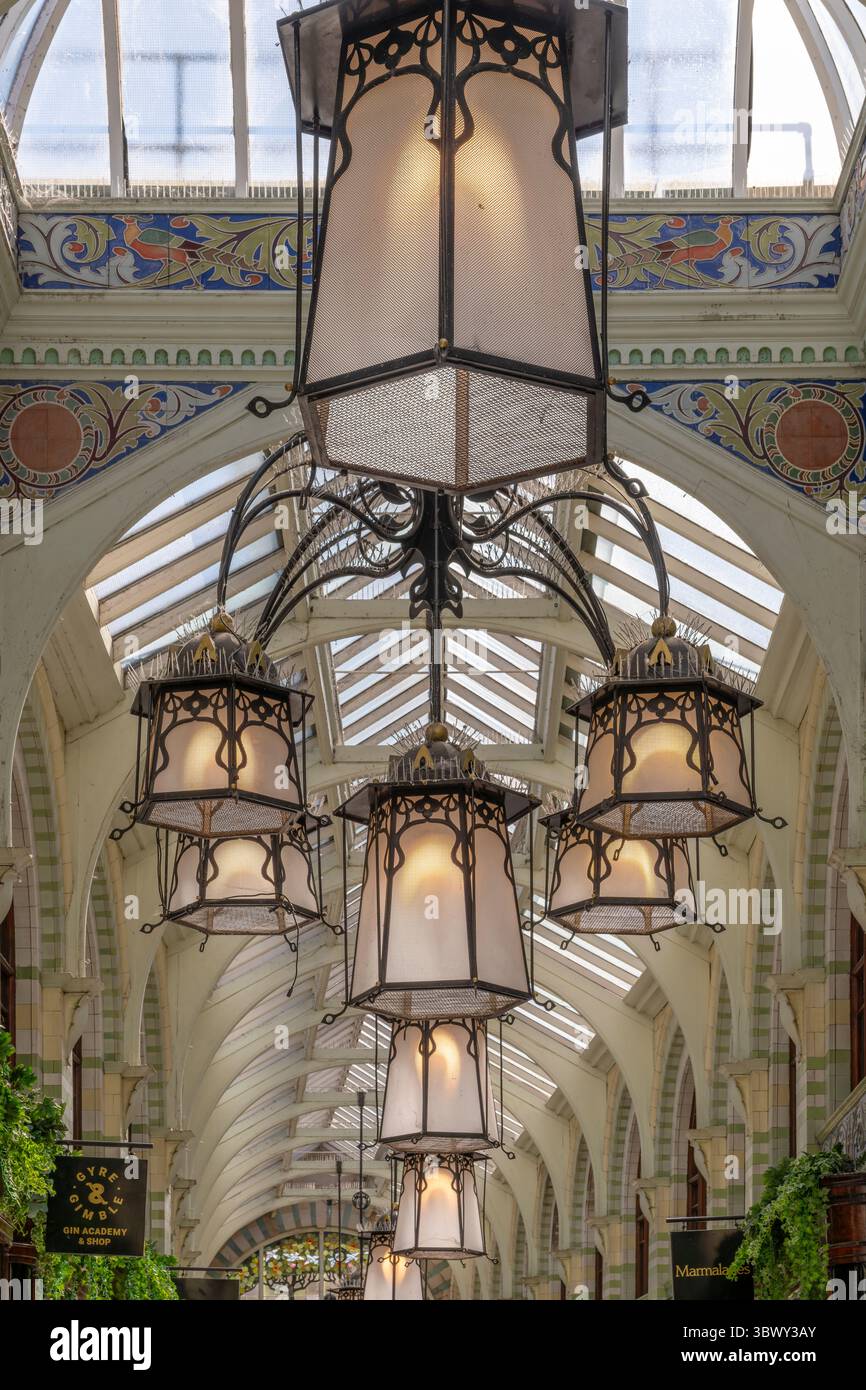 Royal Arcade in Norwich opened 1899. Architect George Skipper at the ...