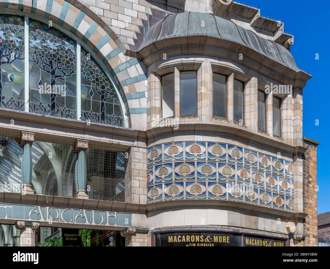 Royal Arcade in Norwich opened 1899. Architect George Skipper at the ...