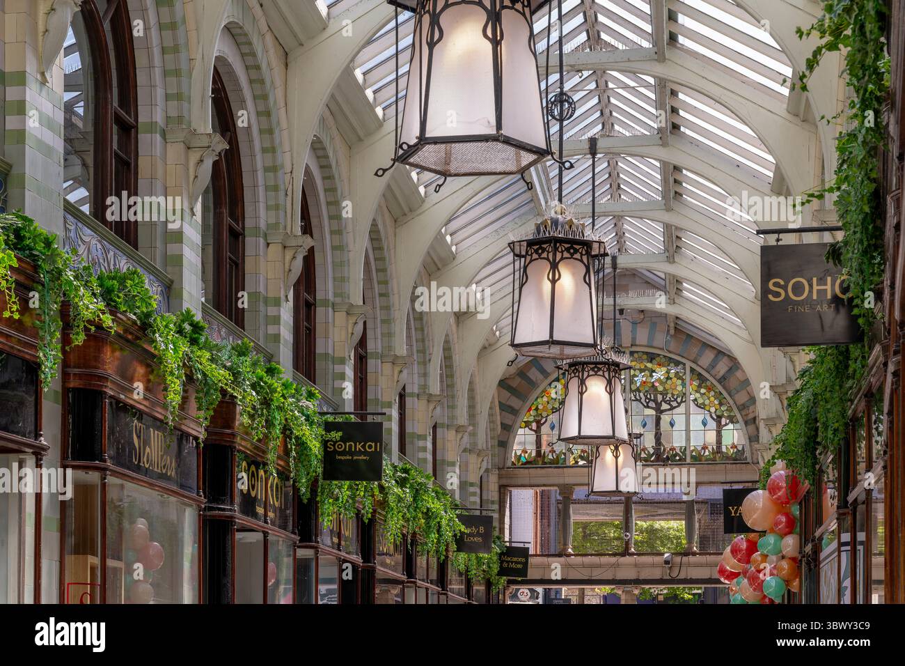 Royal Arcade in Norwich opened 1899. Architect George Skipper at the ...