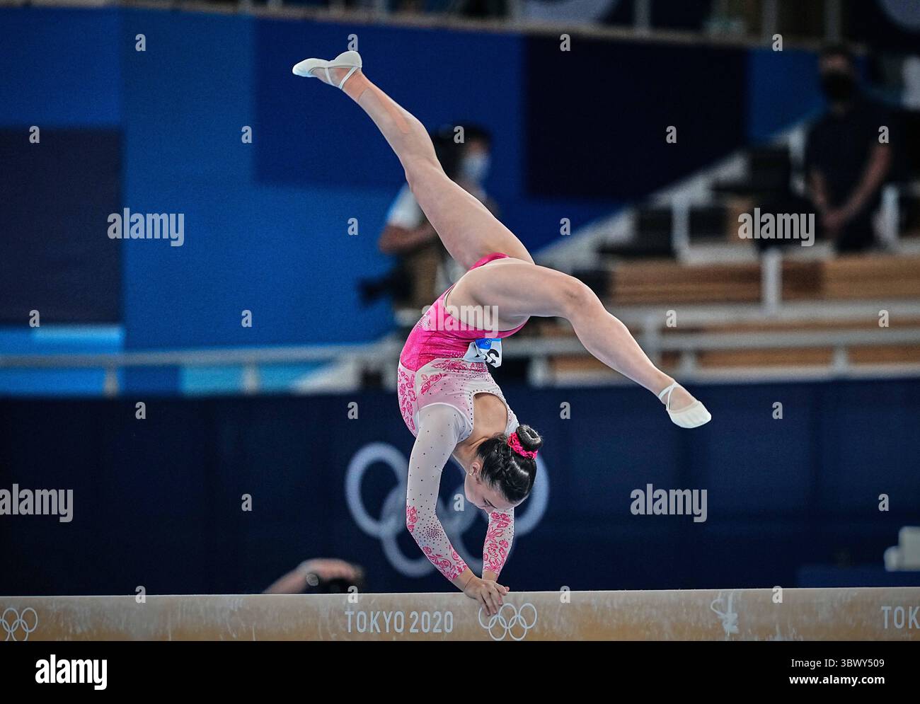 July 29, 2021: Brooklyn Moors of Canada during the all around artistic ...
