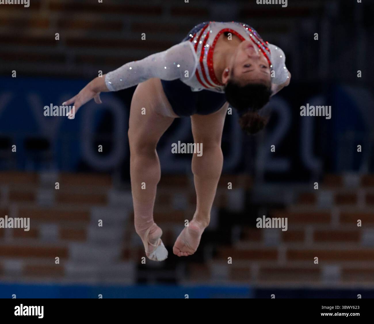 July 29, 2021, Tokyo, Kanto, Japan: Sunisa Lee (USA) competes on the ...