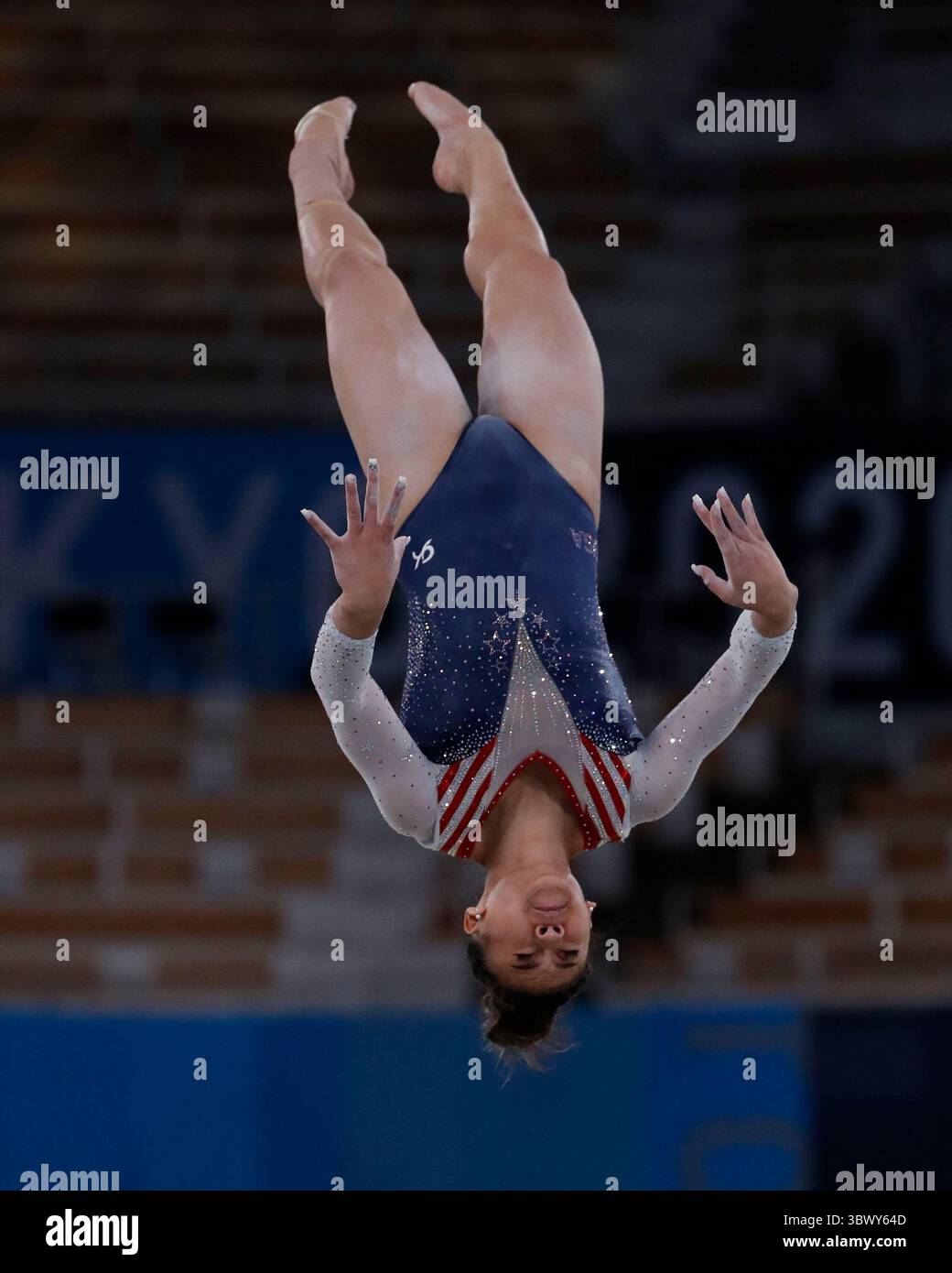 July 29, 2021, Tokyo, Kanto, Japan: Sunisa Lee (USA) performs on the ...