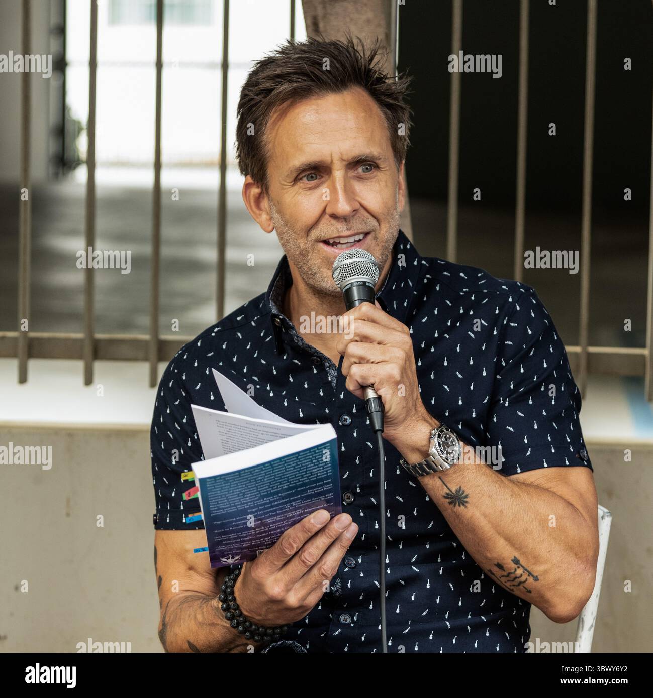 July 25, 2021, Santa Monica, California, USA: WES GEER at the 'Rock to ...